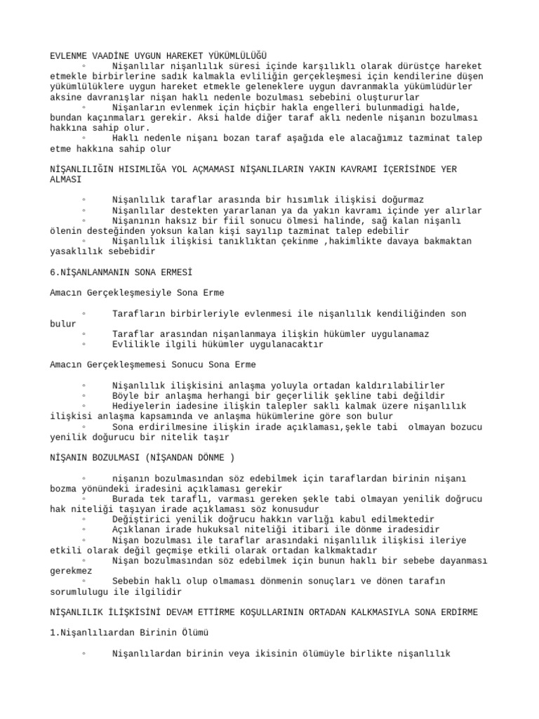 Aile Hukuku Notum 2 | PDF