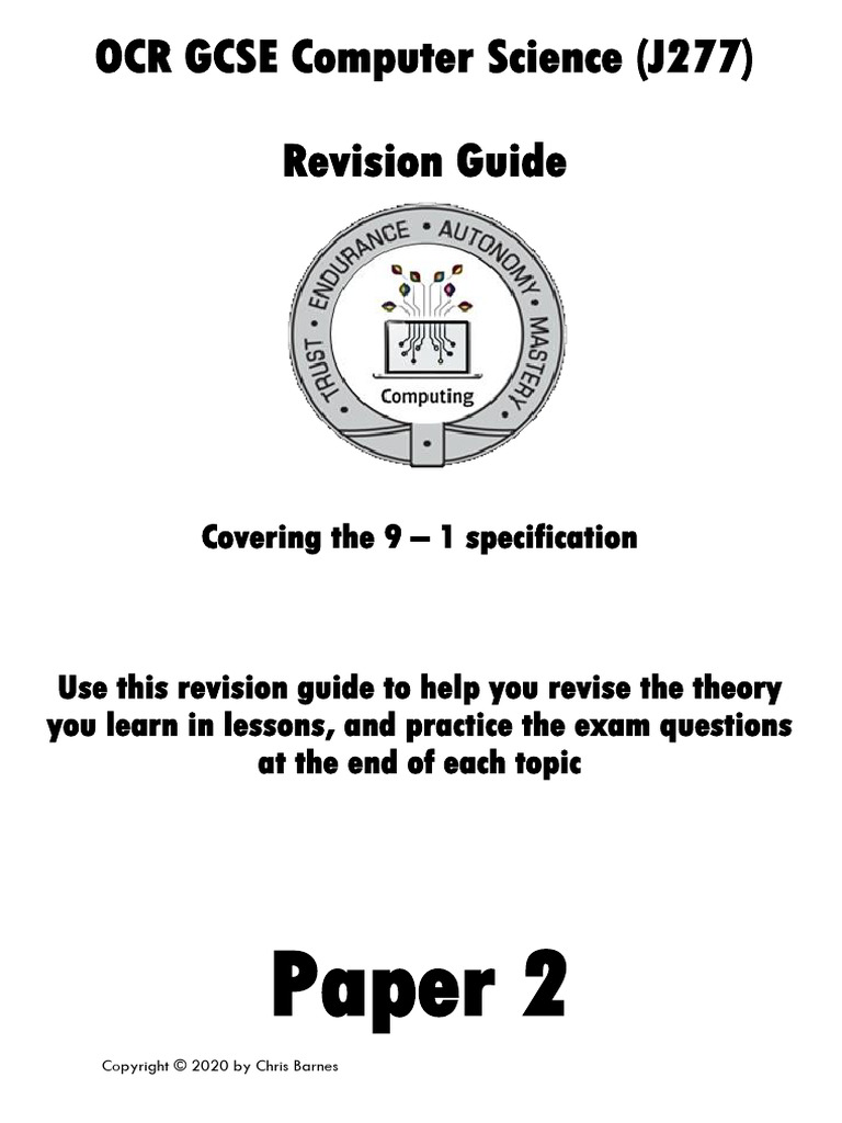 Revision-Guide-Paper-2 | PDF | Algorithms | Cakes