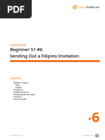 Apologizing and Excusing in Filipino | PDF | English Language | Human ...