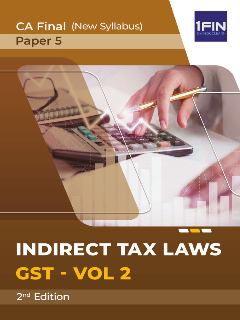 CA Final Idt GST Volume 2 | PDF | Payments
