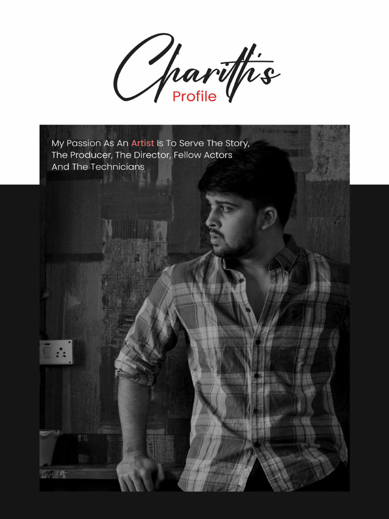Charith - Actor Profile (1) - Compressed | PDF
