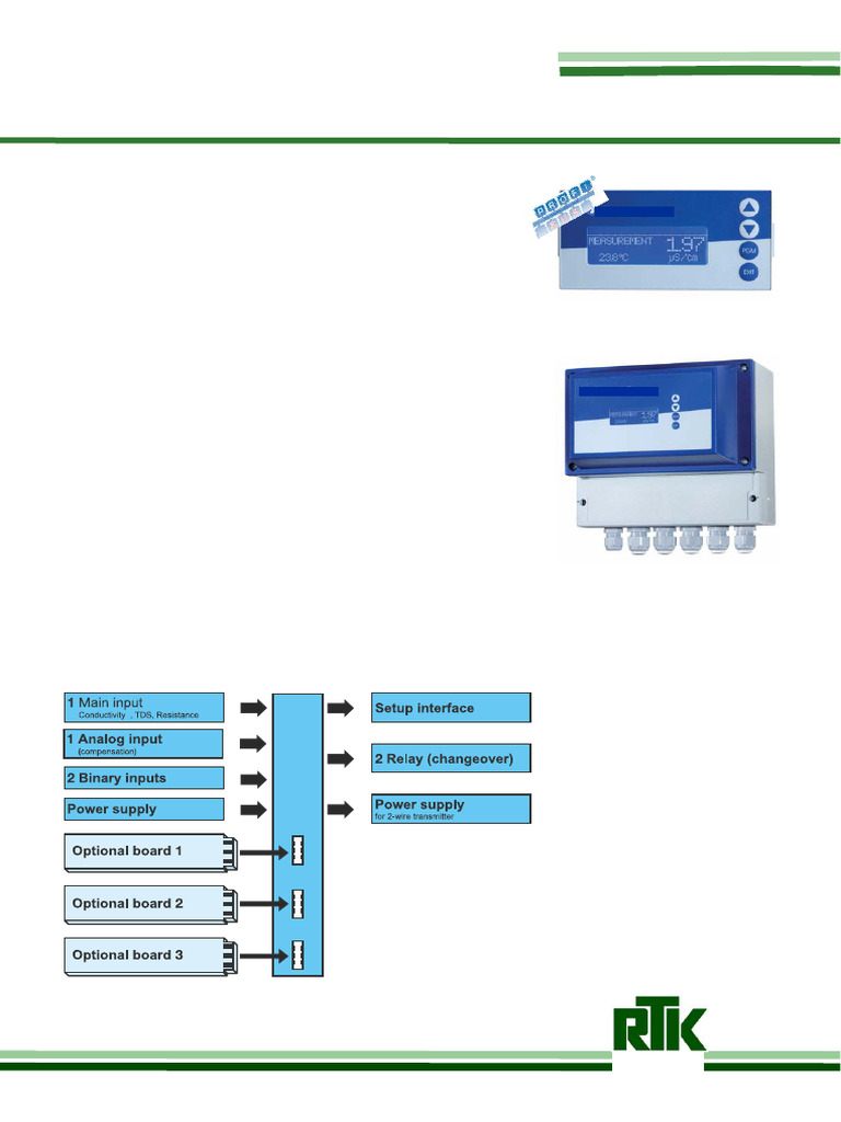 RTK-TDS-RE3624 Controller Data Sheet | PDF | Instrumentation | Relay