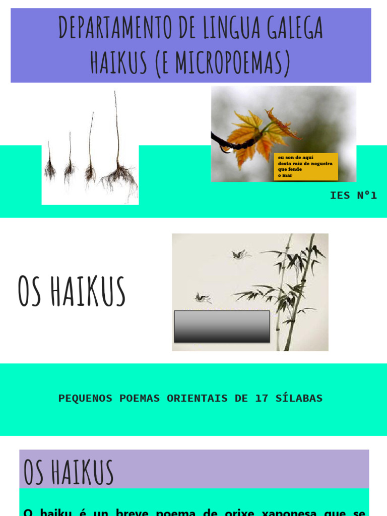 Guía para Escribir Haikus e Micropoemas | PDF