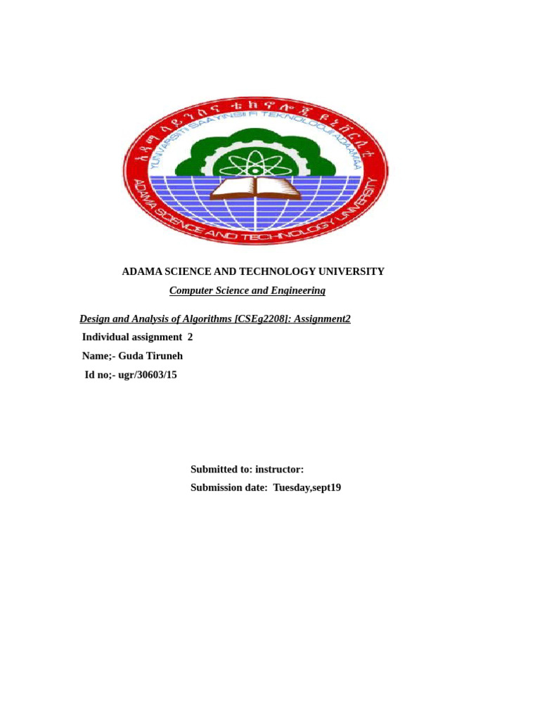 design ass2 | PDF | Dynamic Programming | Recursion