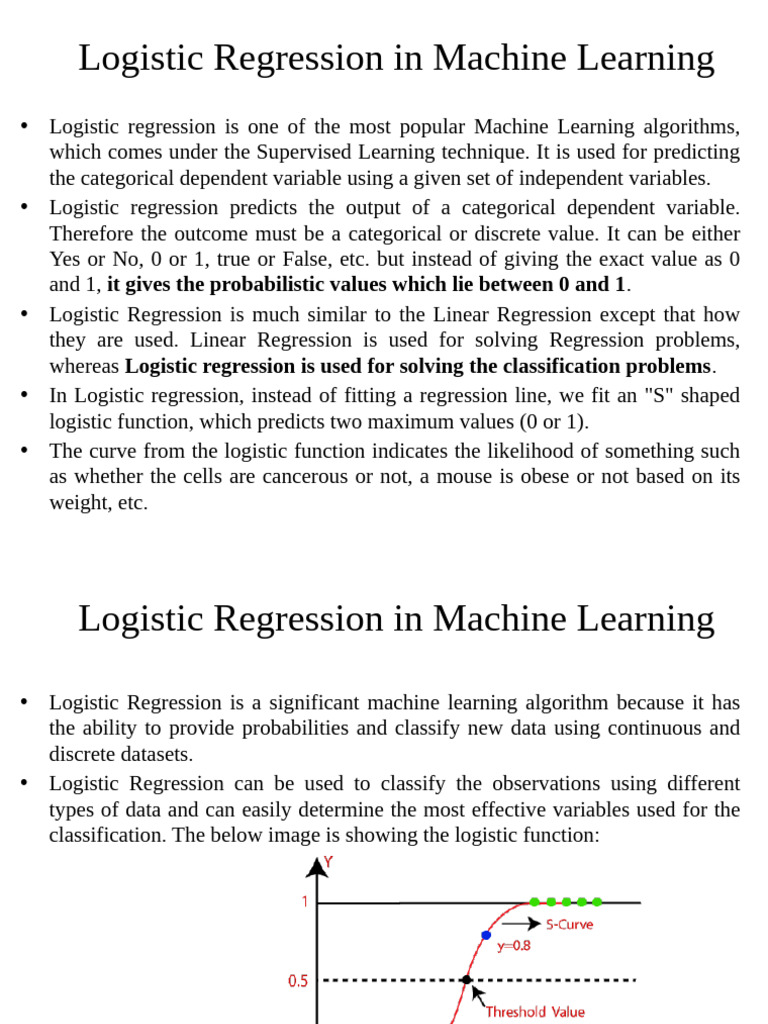 4. Logistic Regression | PDF | Logistic Regression | Regression Analysis