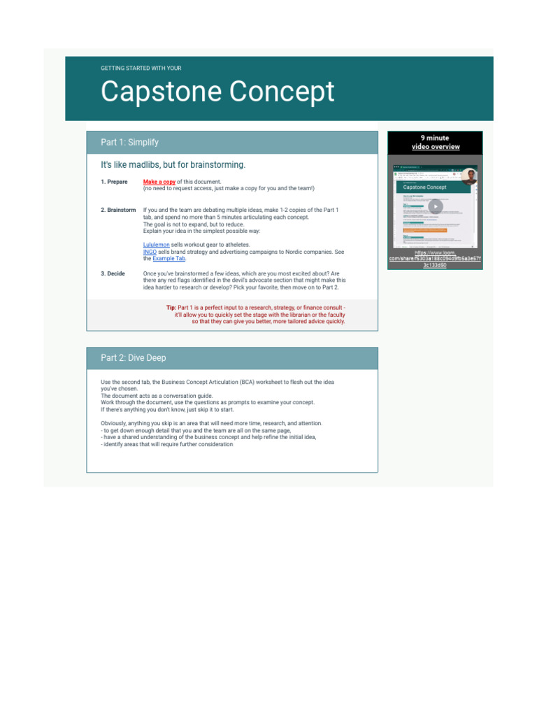 Taimoor Waqar - Capstone Concept Exploration Tool | PDF | Marketing | Pricing