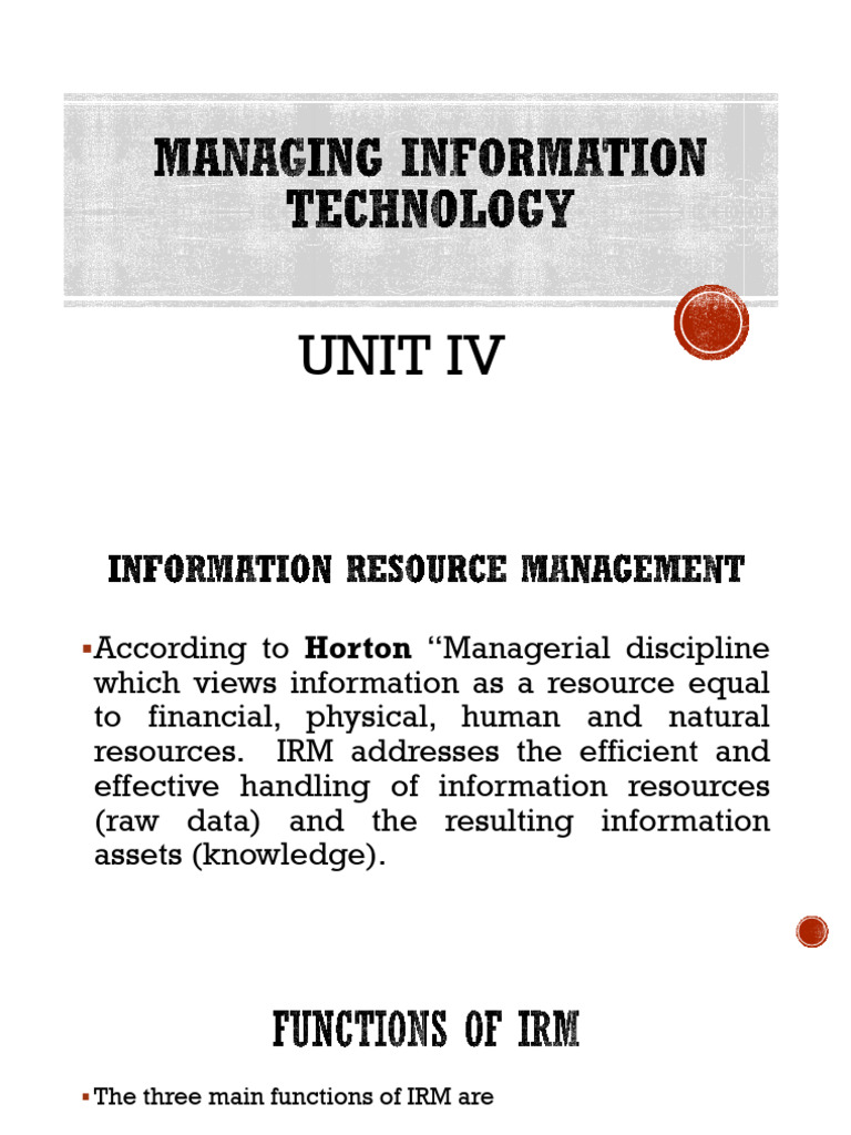 MIS UNIT 4 | PDF | Computer Network | Supply Chain Management