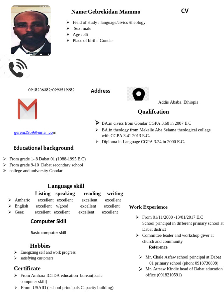 CV Director to World Class Quality Award | PDF