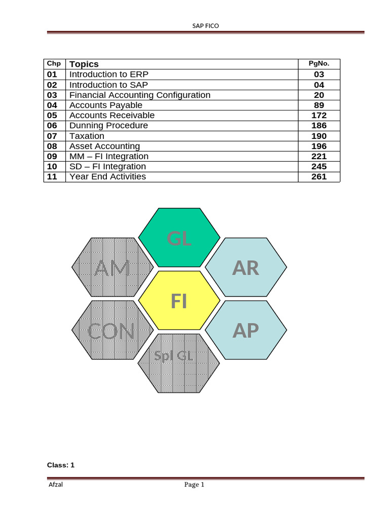 Sap Fico Notes Fi | PDF | Debits And Credits | Business Economics