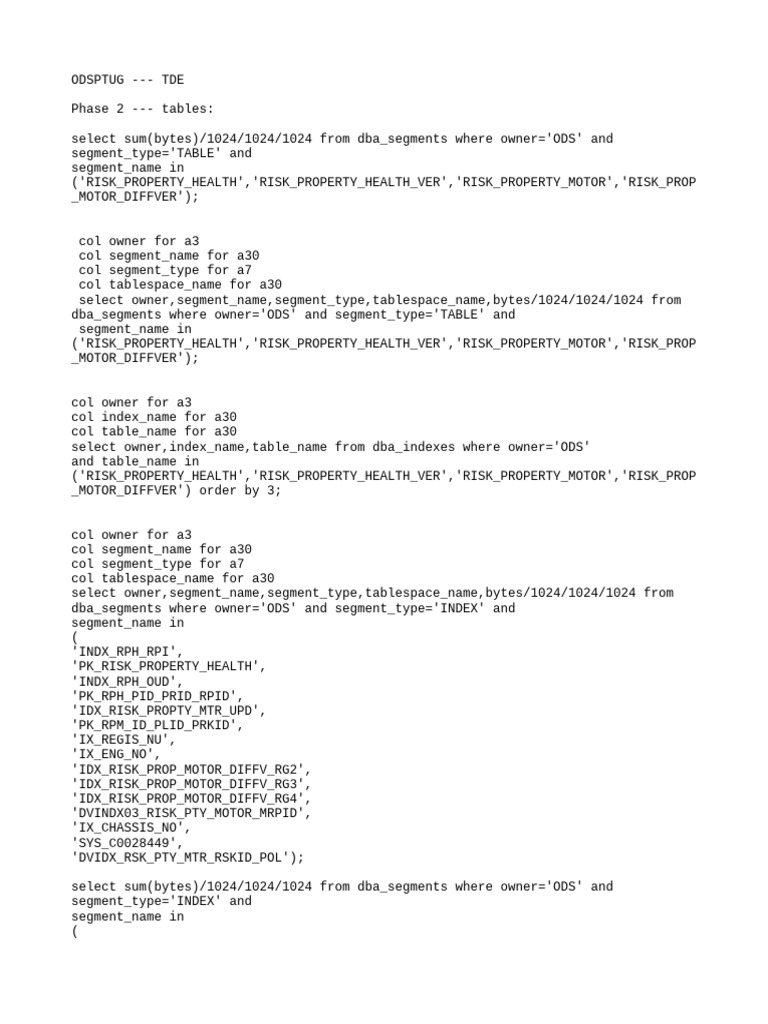 Knowledge Base ODS PTUG ColTDE | PDF