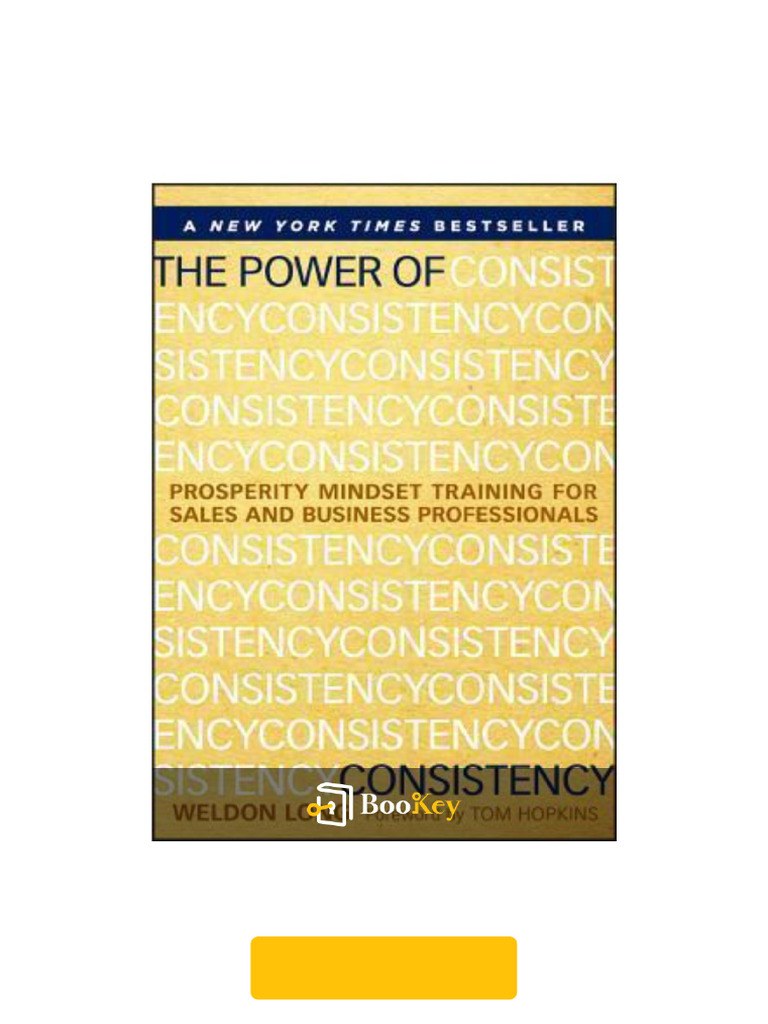 The Power of Consistency | PDF | Thought | Motivational