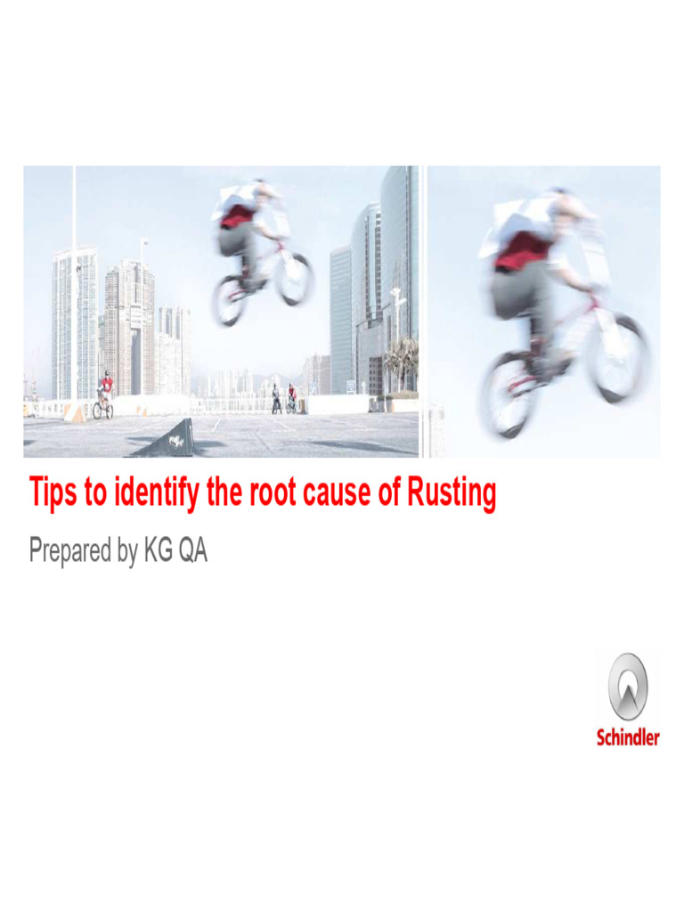 Identifying The Rusting Issue | PDF