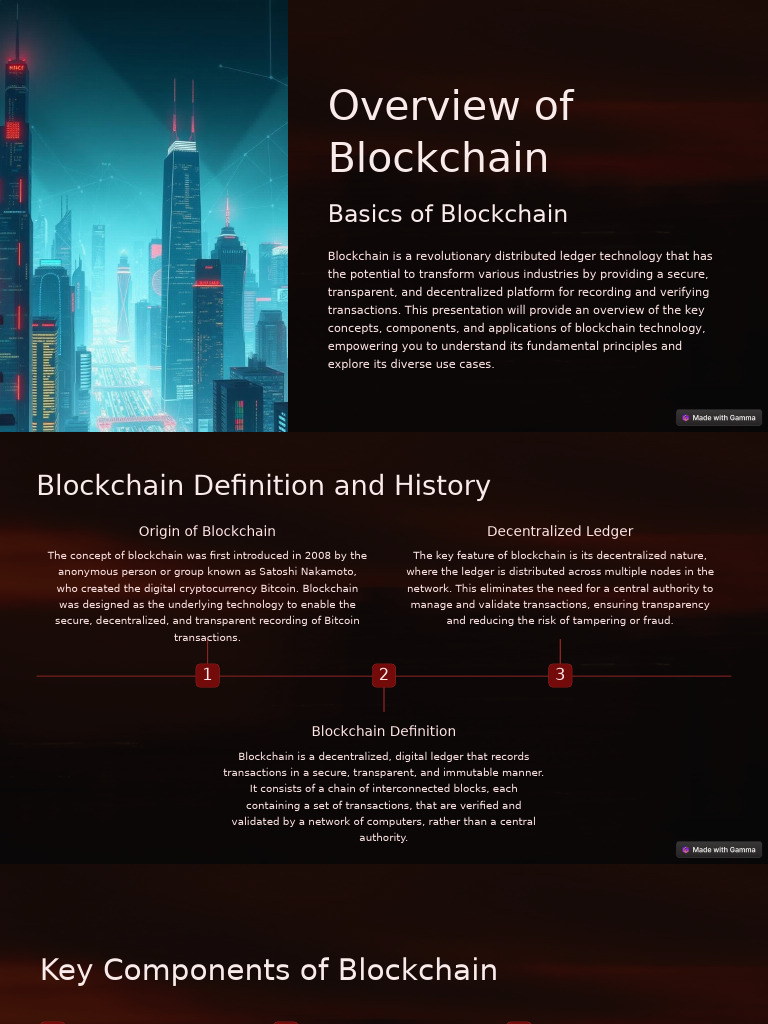 Overview of Blockchain | PDF | Cryptocurrency | Computing