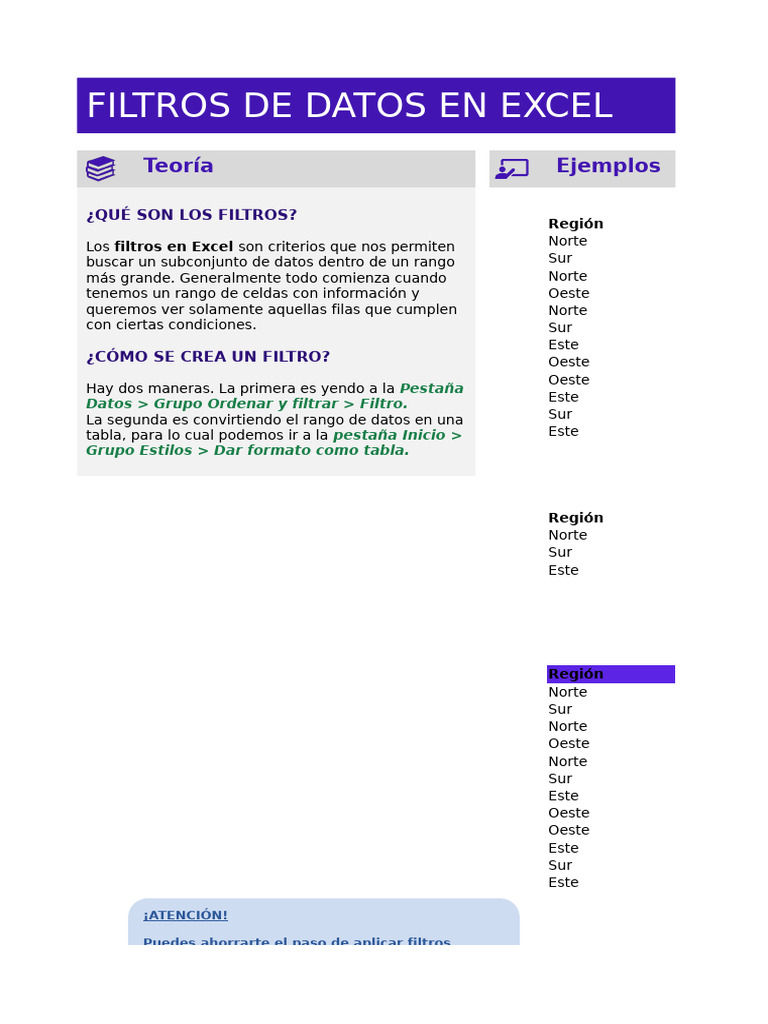 Cap14 Curso de Excel Buscar y Filtrar Datos | PDF