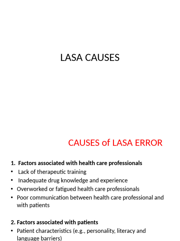 Bikash PPT Lasa Causes | PDF