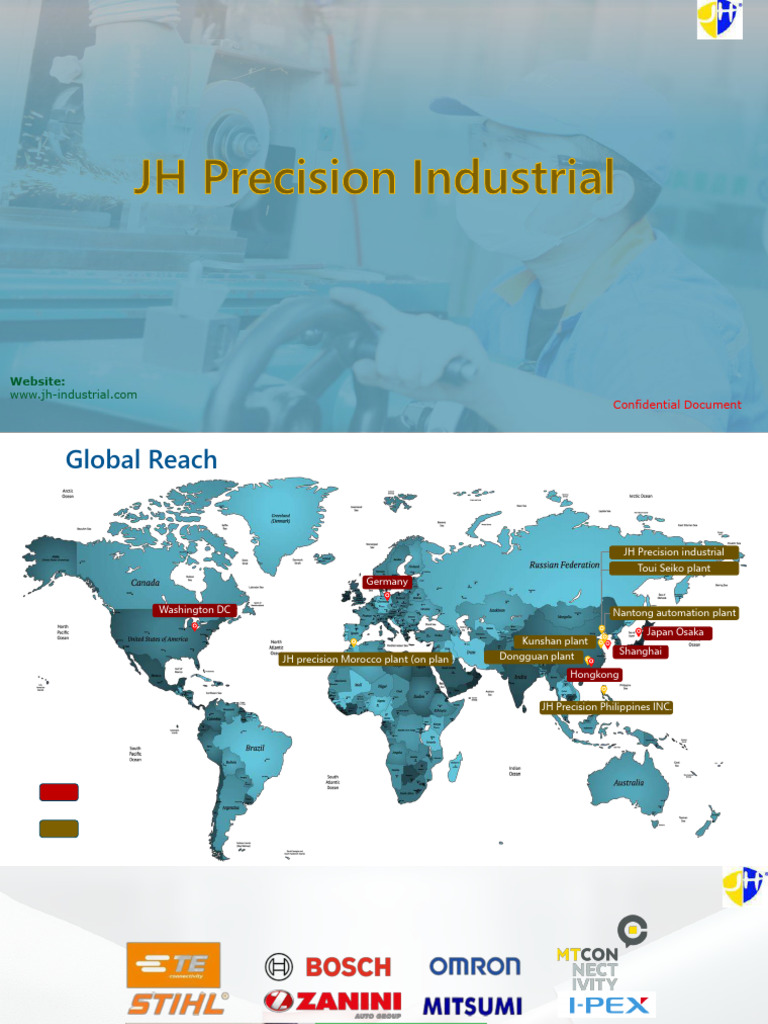 JH Company Profile 1 | PDF | Machines | Electrical Connector