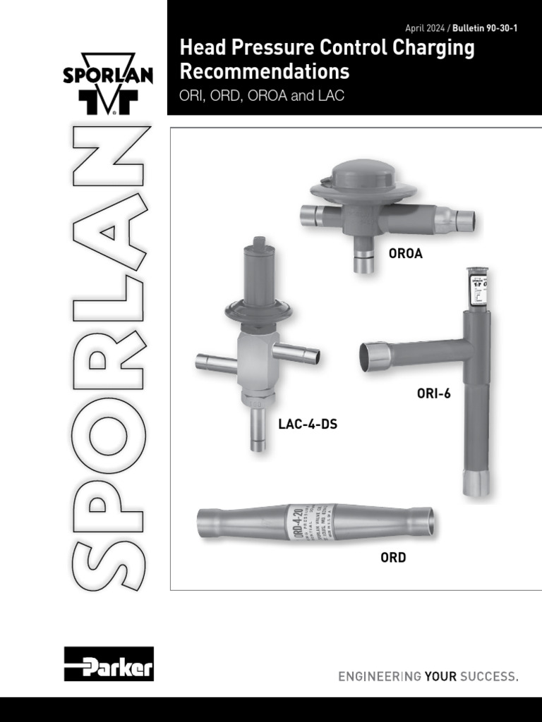 Head Pressure Control Charging Guide | PDF | Pipe (Fluid Conveyance ...