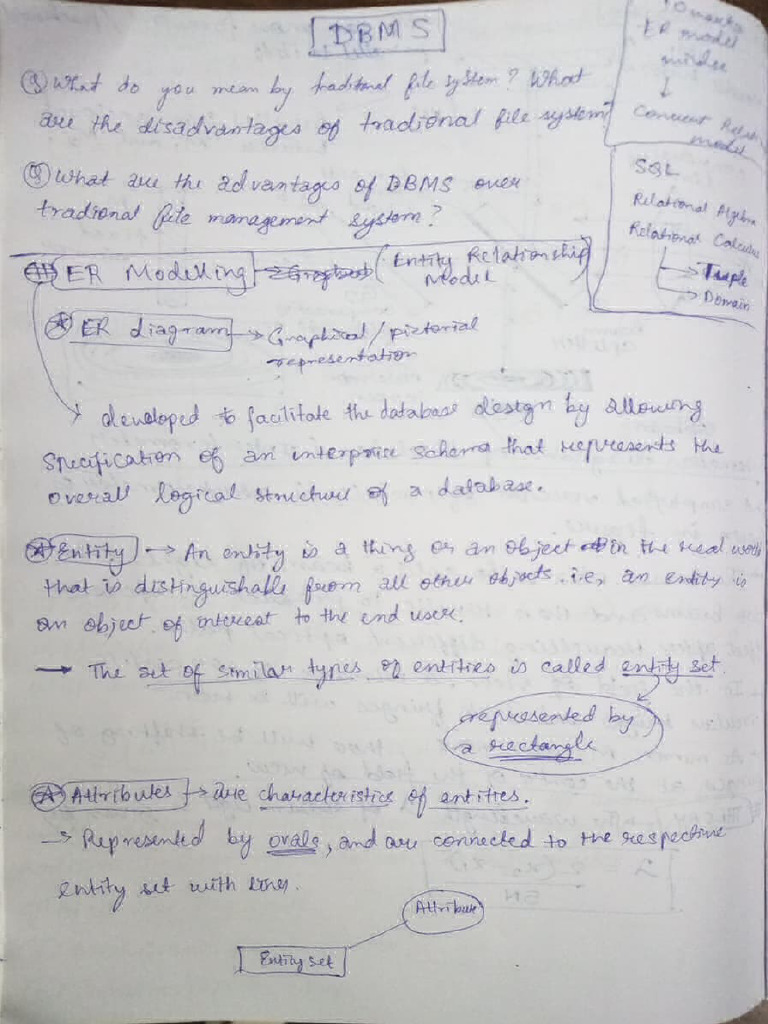 Dbms Notes | PDF