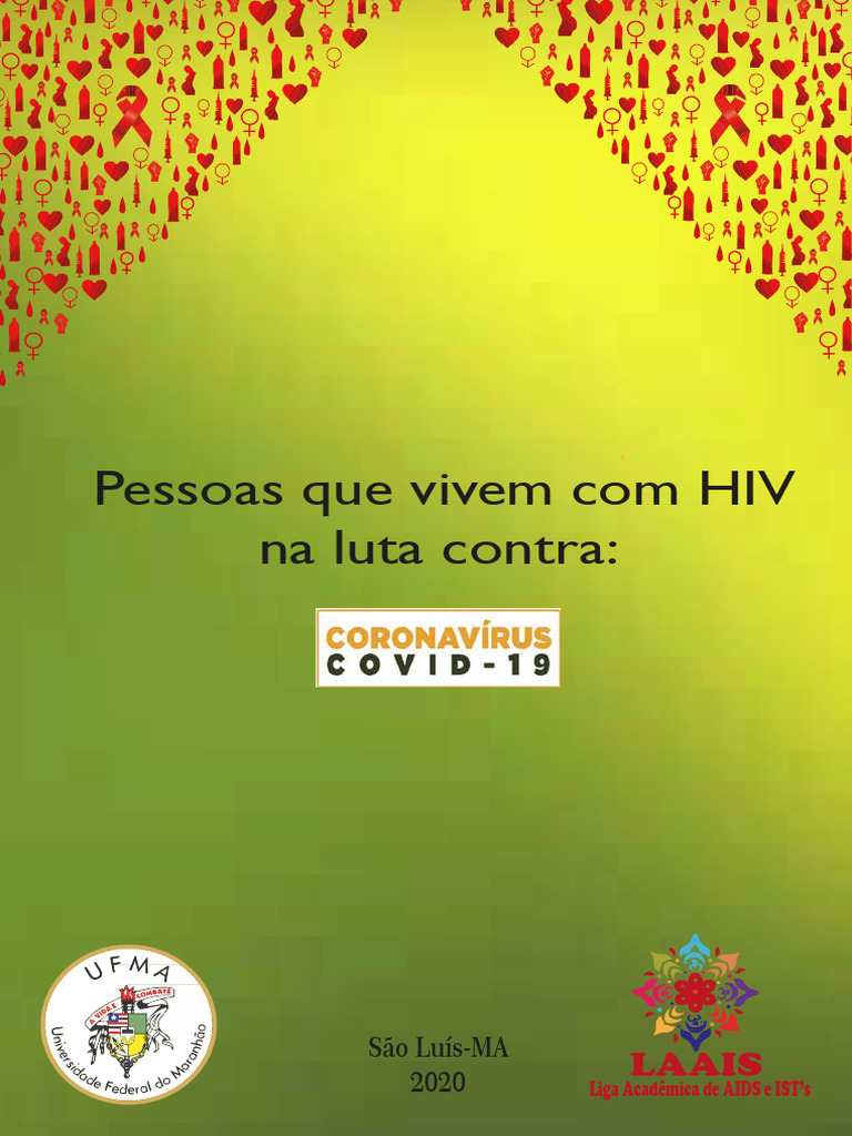 Cartilha Hiv-covid-19_ Ano 2020 | PDF | HIV/AIDS | Estatísticas médicas