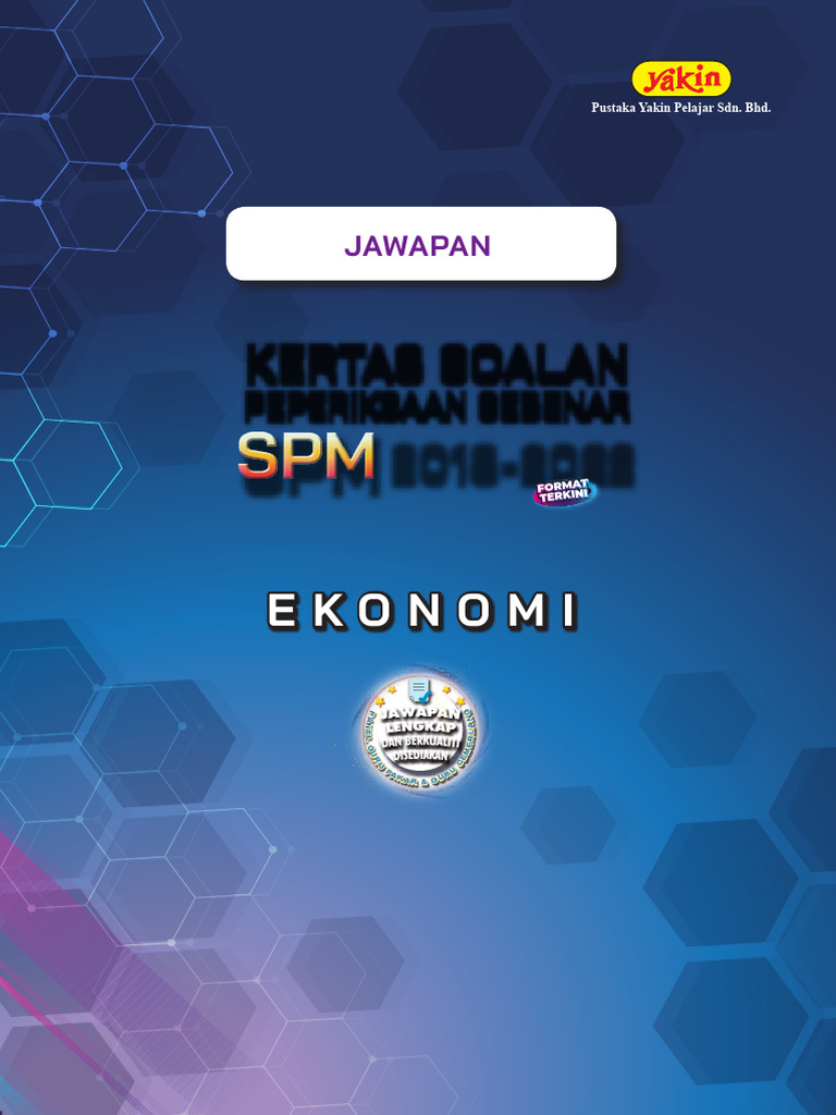 KSS SPM2022EKONOMIEKONOMI JWP PDF | PDF