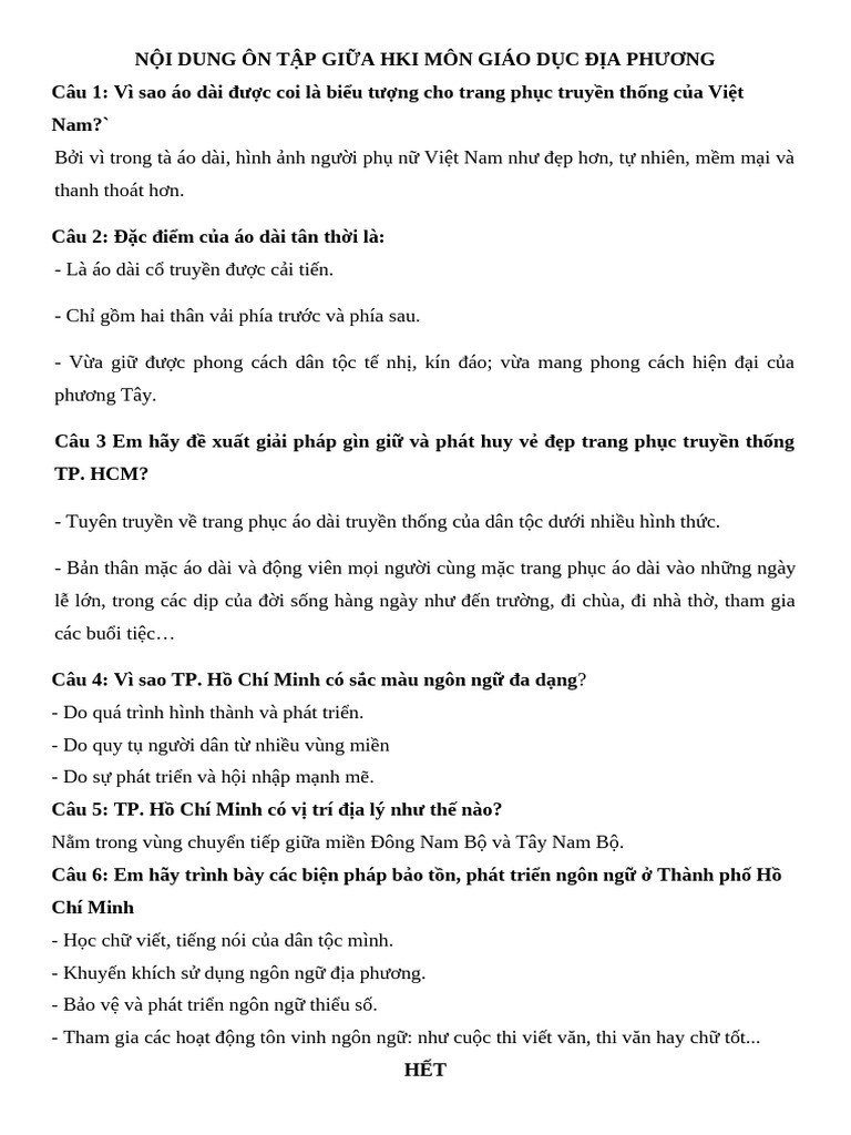 Gddp-Ôn Tập Giữa Hki | PDF