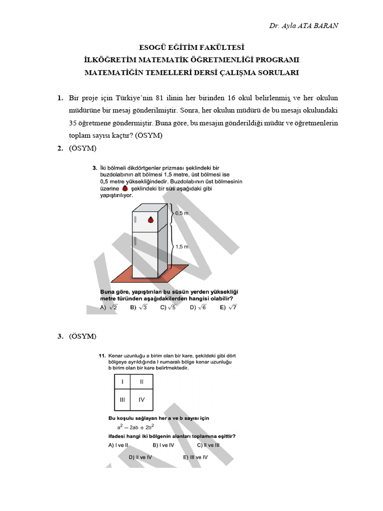 Calisma Sorulari | PDF