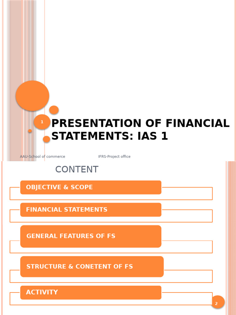Presentation of Financial Stataments and Cash Flow Day 3 After Noon ...