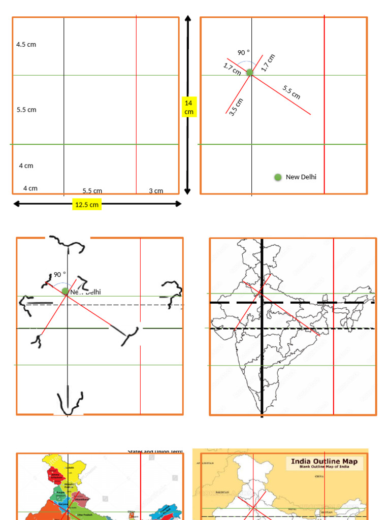 India Map Drawing | PDF
