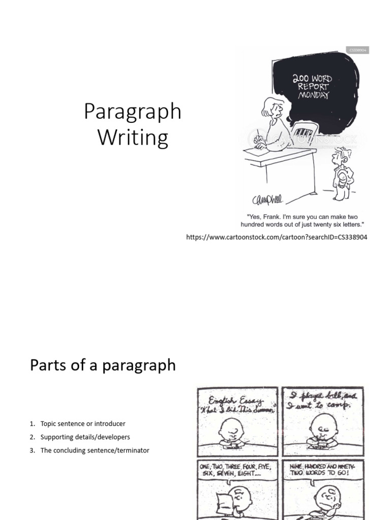 Paragraphs | PDF