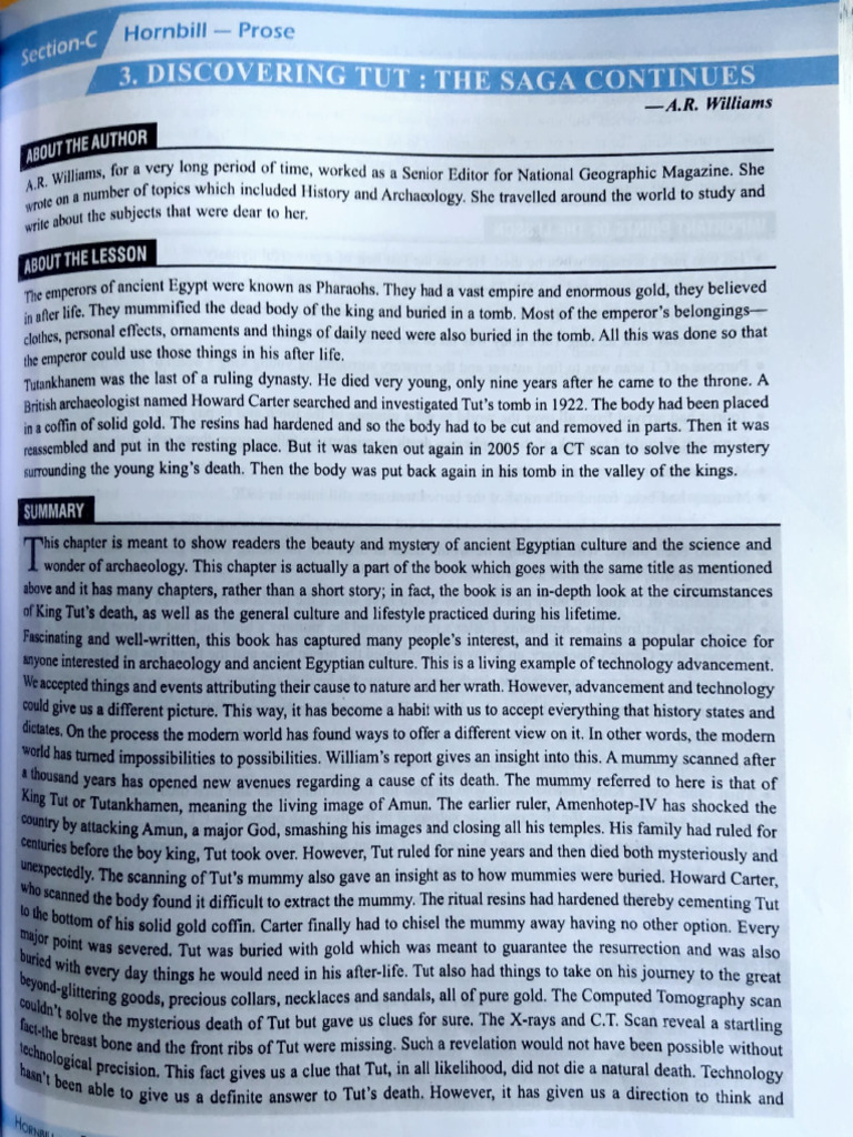 Discovering Tut | PDF | Tutankhamun | Akhenaten