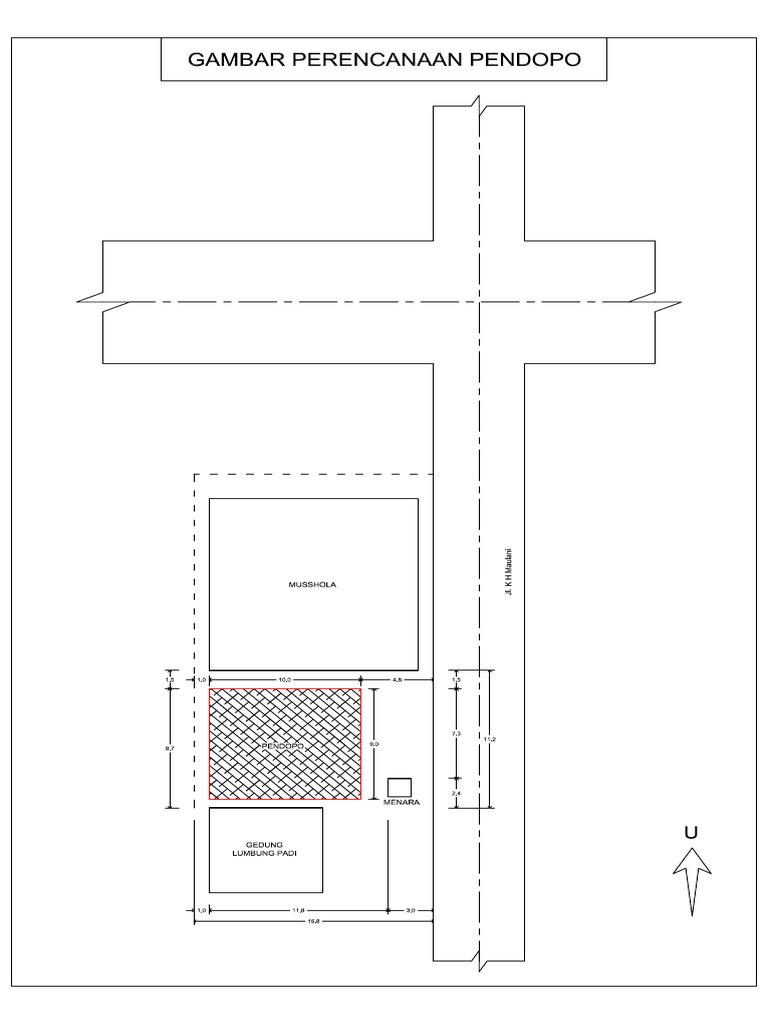 Pendopo Melikan (Gambar Perencanaan) | PDF