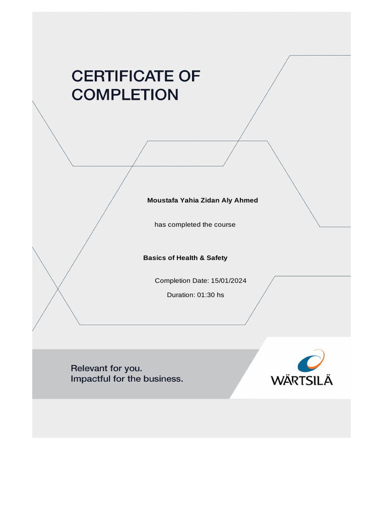 Basics of Health & Safety | PDF