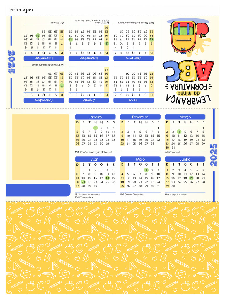 Calendario Azul Boneco | PDF