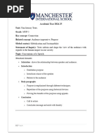 Writing A Speech - Non-Fiction and Transactional Writing - Edexcel ...
