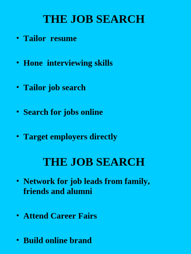 Lecture 3 The Job Search | PDF | Résumé | Recruitment