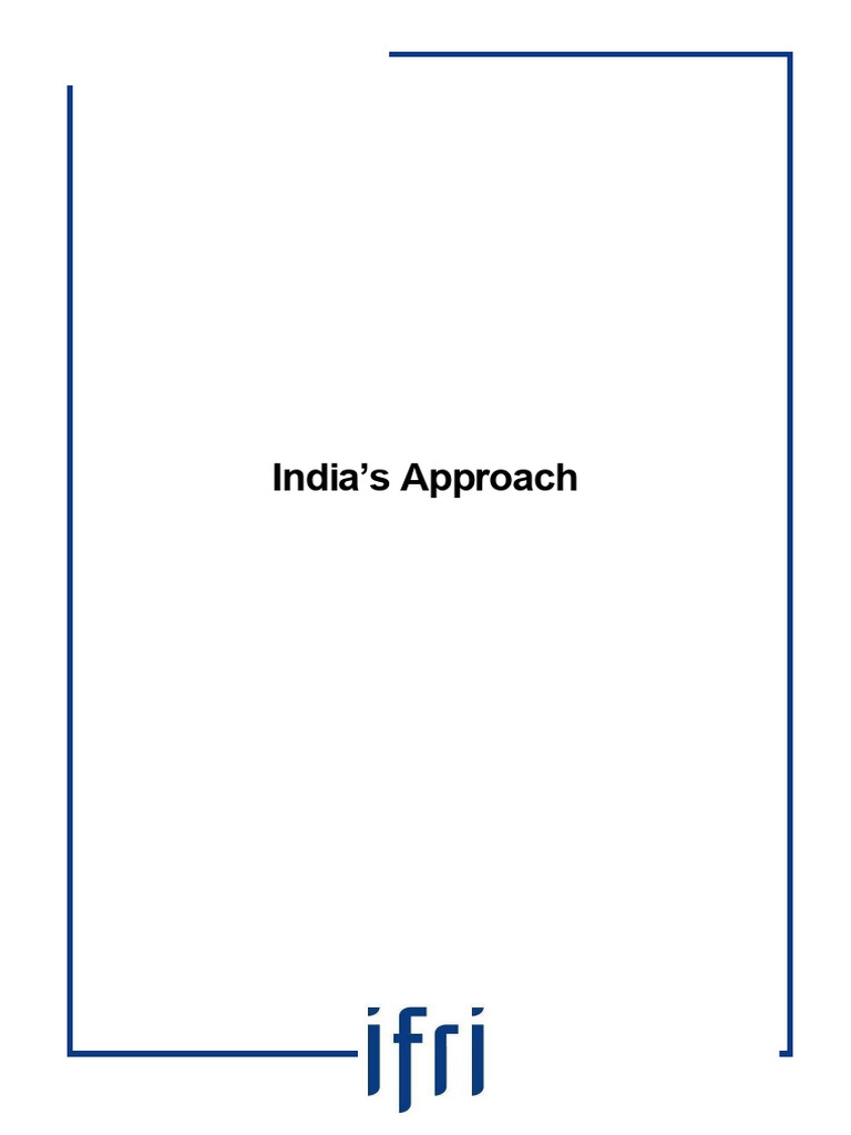 Av79 Indias Approach To Climate Negotiations L. Powell 0 | PDF | United ...
