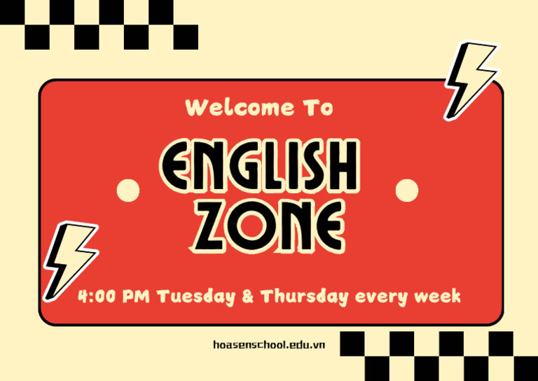 English Zone Classes Schedule | PDF