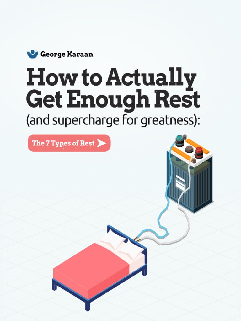7 Types of Rest 1719392901 | PDF | Sleep | Self Control