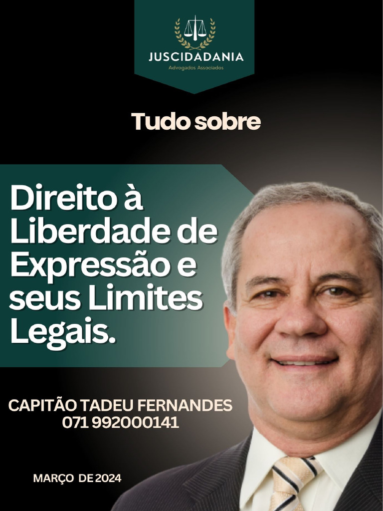 Limites da Liberdade de Expressão no Brasil | PDF | Liberdade de ...