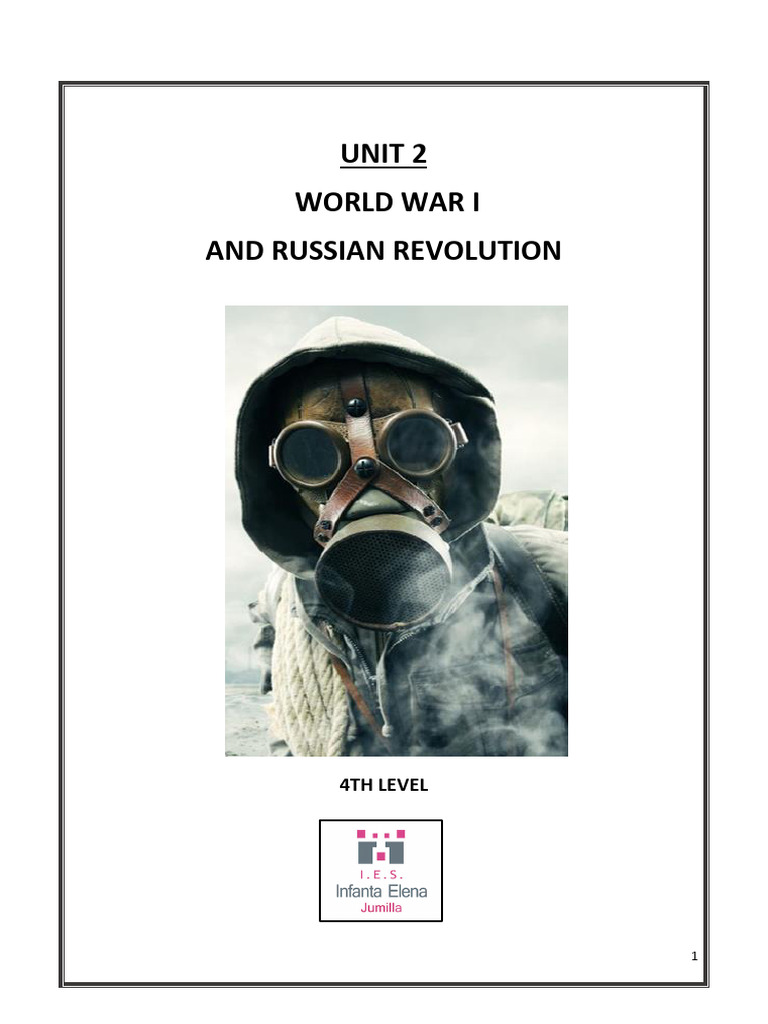 Unit 2. World War I and Russian Revolution | PDF | Allies Of World War ...