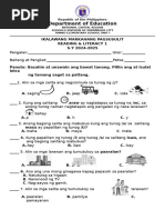 MAKABANSA WORKSHEET Week 3 | PDF