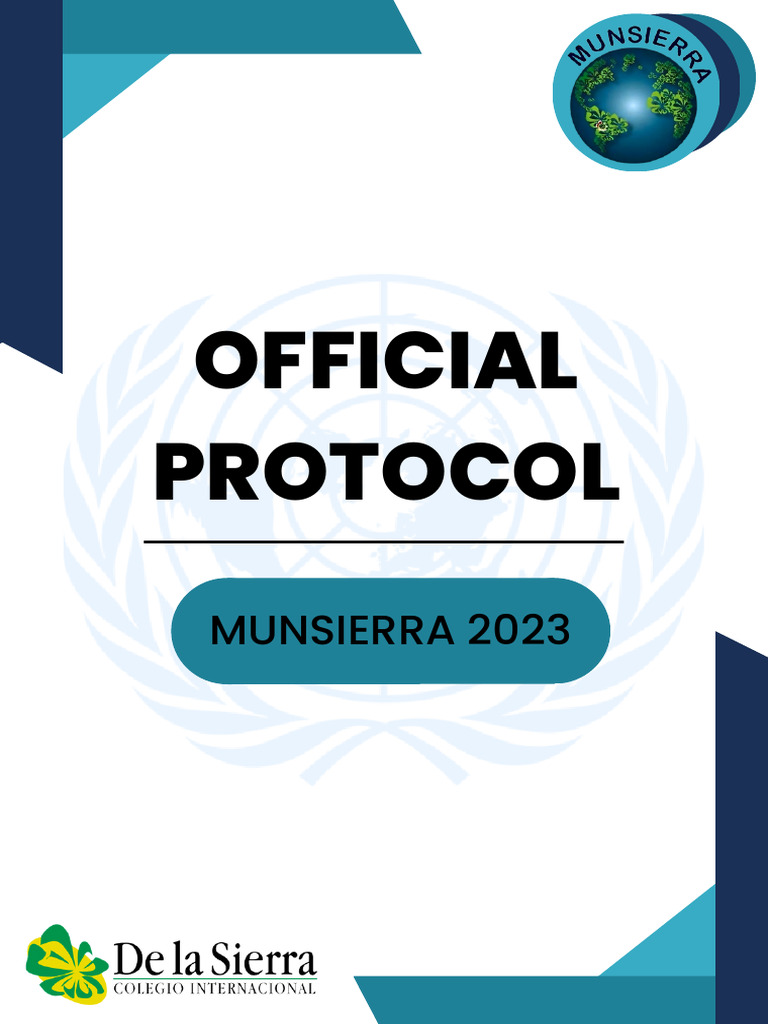 OFFICIAL PROTOCOL | PDF | Committee | Canada