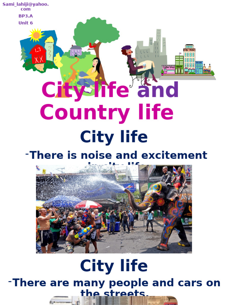 City vs. Country Life Comparison | PDF