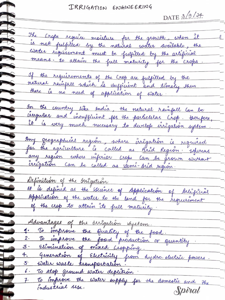 Supriya-Irrigation Engineering | PDF