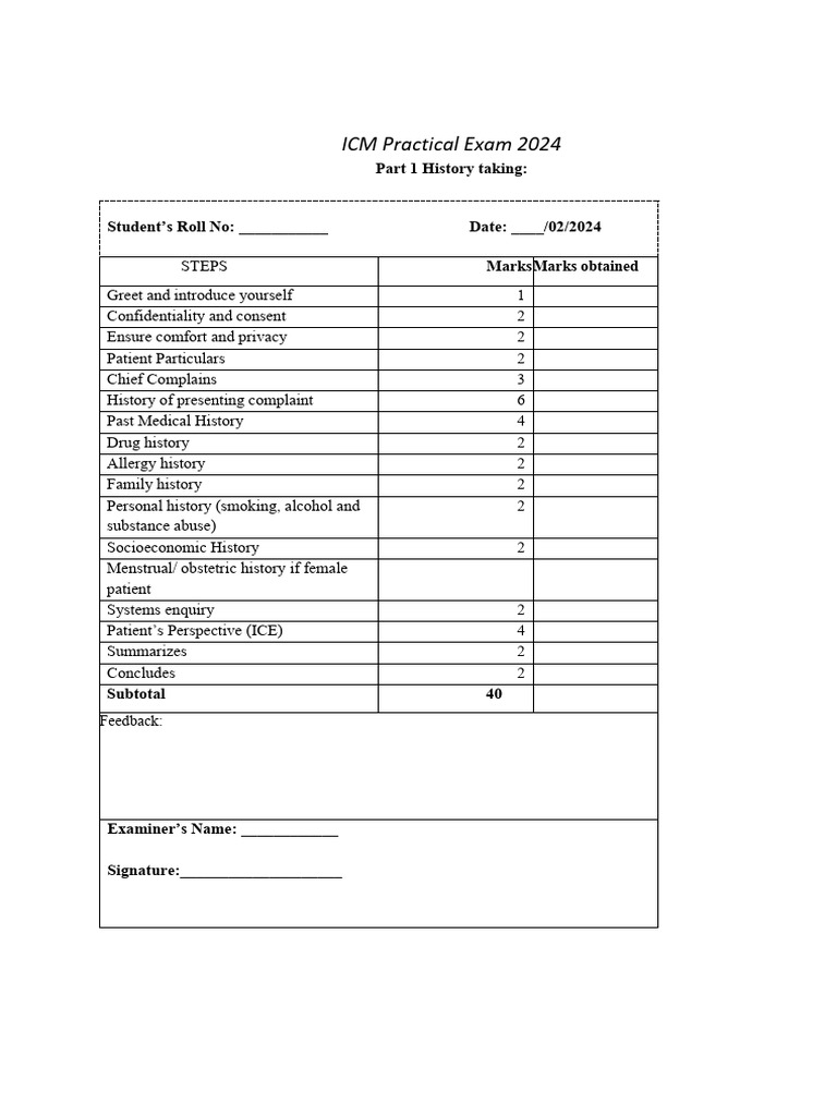 ICM Practial | PDF | Clinical Medicine | Health Sciences