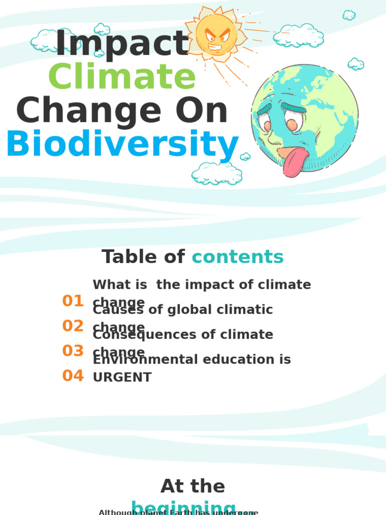 En Climate Change Lesson by Slidesgo | PDF | Climate Change | Climate