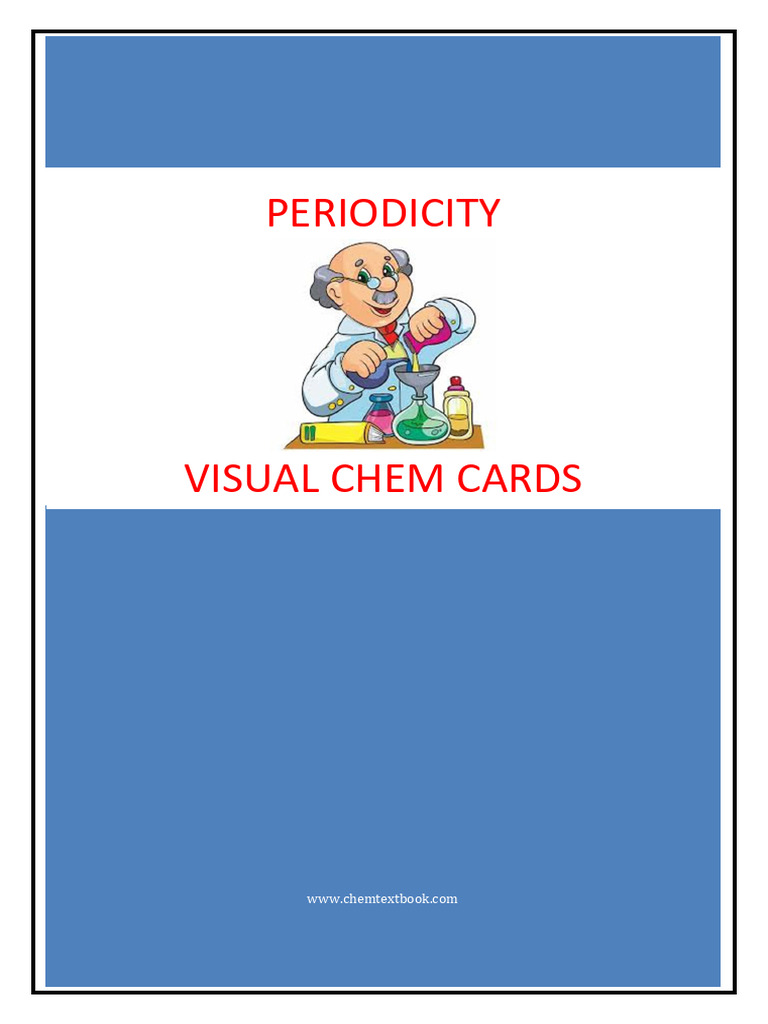 Periodic Table - Flashcards | PDF | Ionic Bonding | Periodic Table