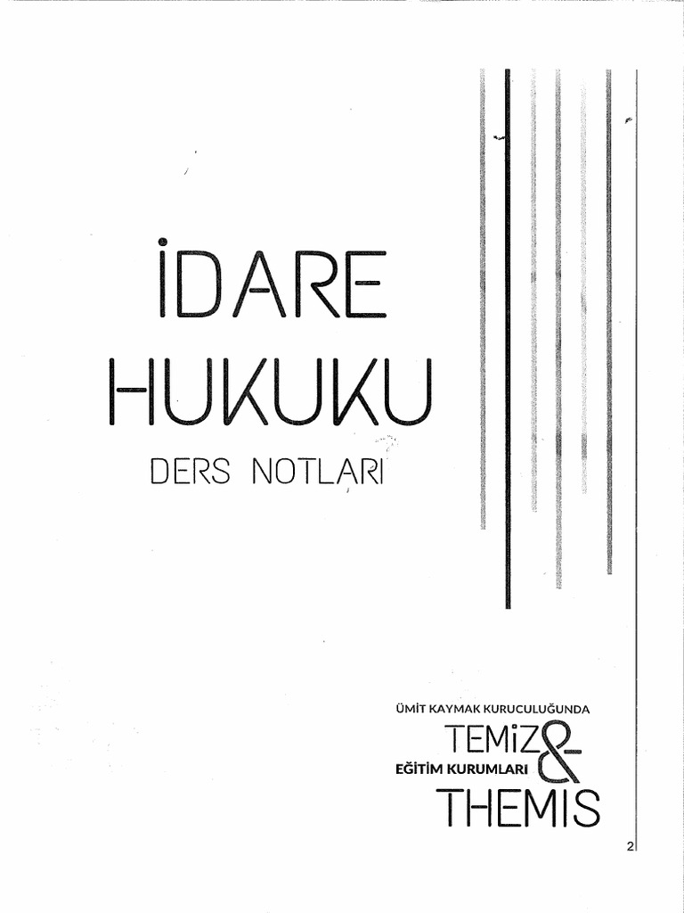 Themis İdare Hukuku | PDF