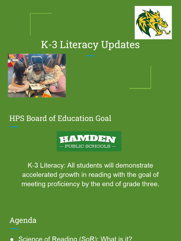 Hps Science of Reading Presentation | PDF | Phonics | Literacy