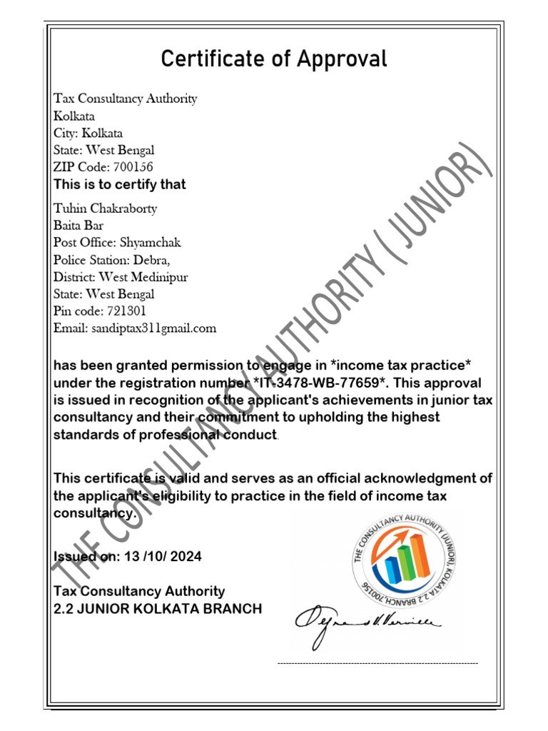 Microsoft Word - Certificate of Approval | PDF